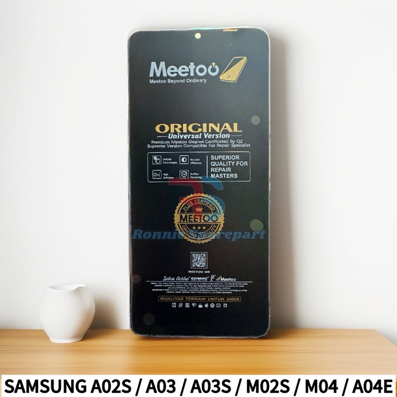Jual LCD TOUCHSCREEN SAMSUNG GALAXY A02S / A03 / A03S / M02S / M04 / A04E /- MEETOO ORI COMPLETE ...