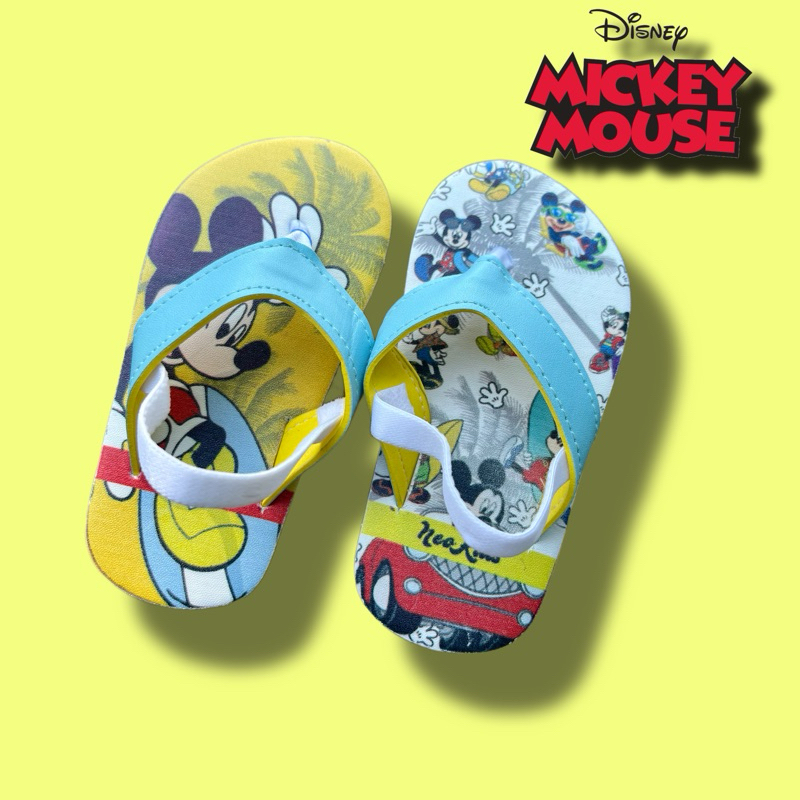 Jual Sandal Japit Anak Laki Laki Plipflop Anak bayi Cowok gambar Mickey ...