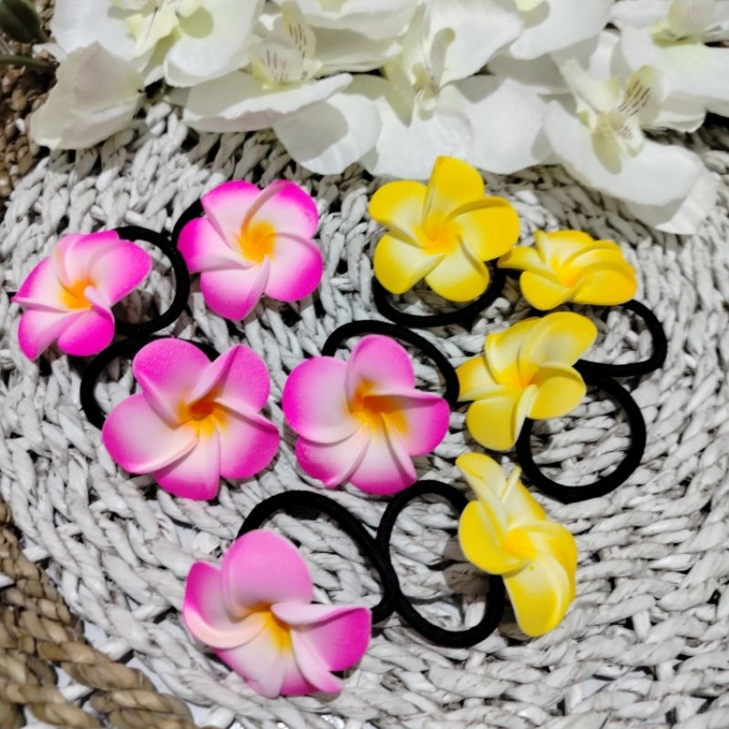 Jual Karet Rambut Bunga Jepun/Karet Rambut/Karet | Shopee Indonesia