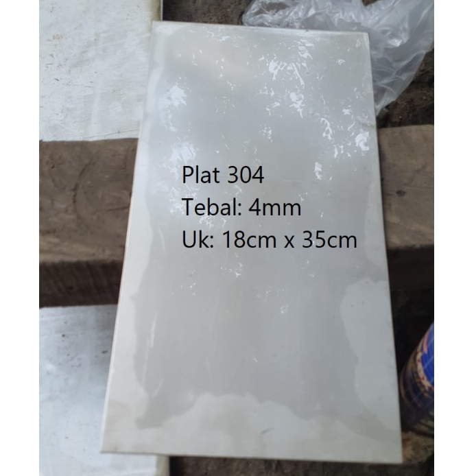 Jual Plat 304 Tebal: 4mm (0,4cm) custom ukuran | koeak persegi ...