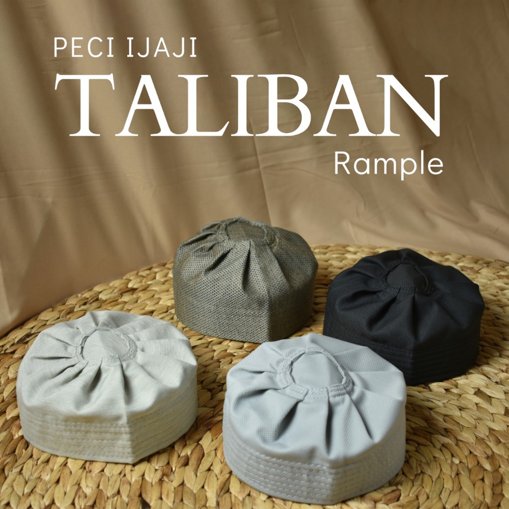 Jual Peci Kopiah Taliban Rampel by GTR Al-Husaeni Kualitas Premium ...