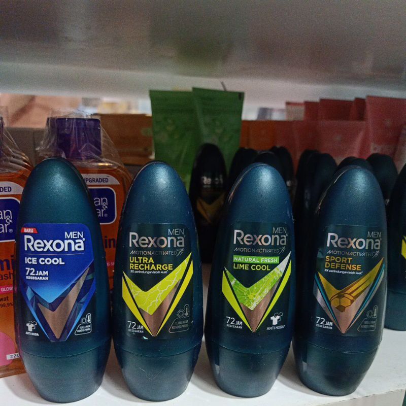 Jual Rexona Men Roll On All Varian 45ml | Shopee Indonesia