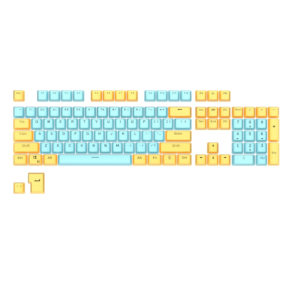 Jual RK Royal Kludge Pbt Full Set 106 Keycaps Suitable For All RK ...