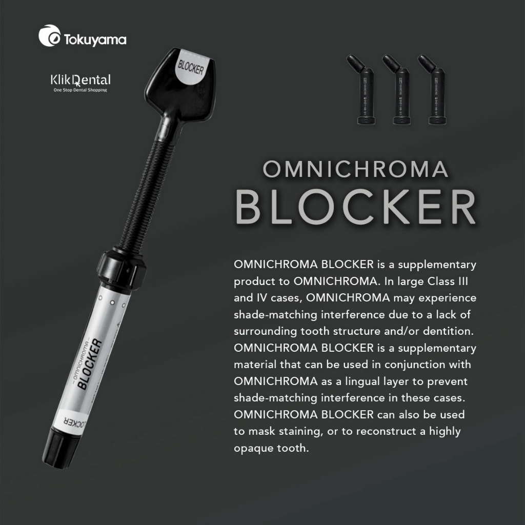 Jual KLIK DENTAL Omnichroma Blocker isi 4gr | Shopee Indonesia