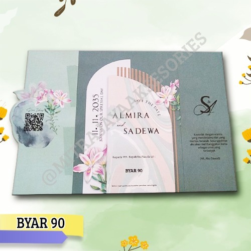 Jual Blangko Undangan Atau Kertas Undangan Pernikahan Merek BYAR 90 ...