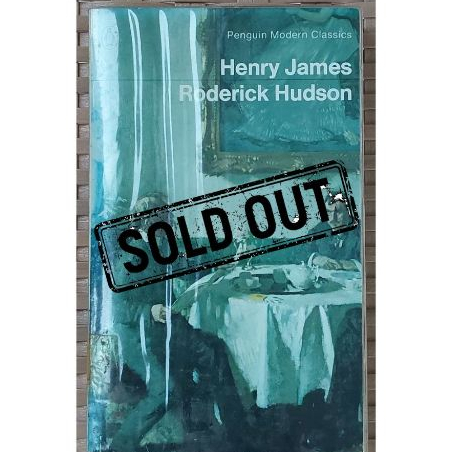 Jual Roderick Hudson by Henry James, 1981, (English/buku bahasa inggris ...