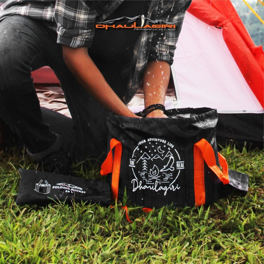 Jual Ember Lipat Folding Water bucket 26 L Dhaulagiri Bucket Dhaulagiri ...