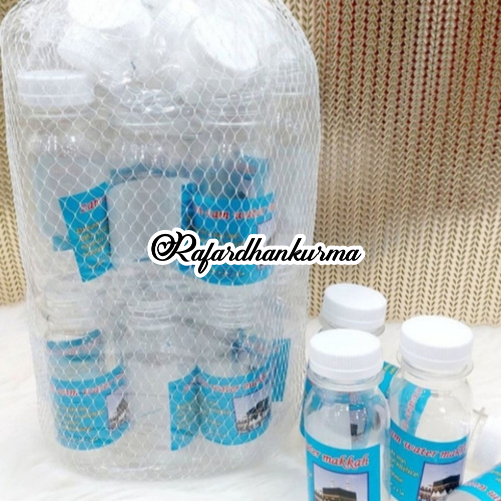 Jual Botol air zam-zam 50ml sudah steril isi 25/30pcs | Shopee Indonesia