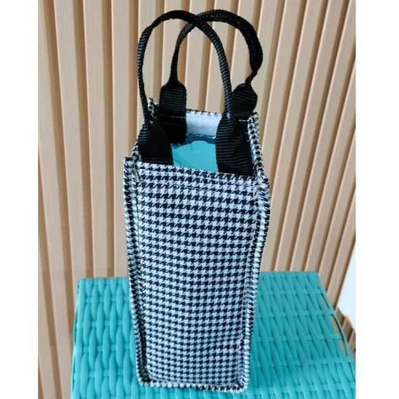 Jual tas botol 1liter lapis foil size 10 x 10 x 23 cm thermal bottle ...