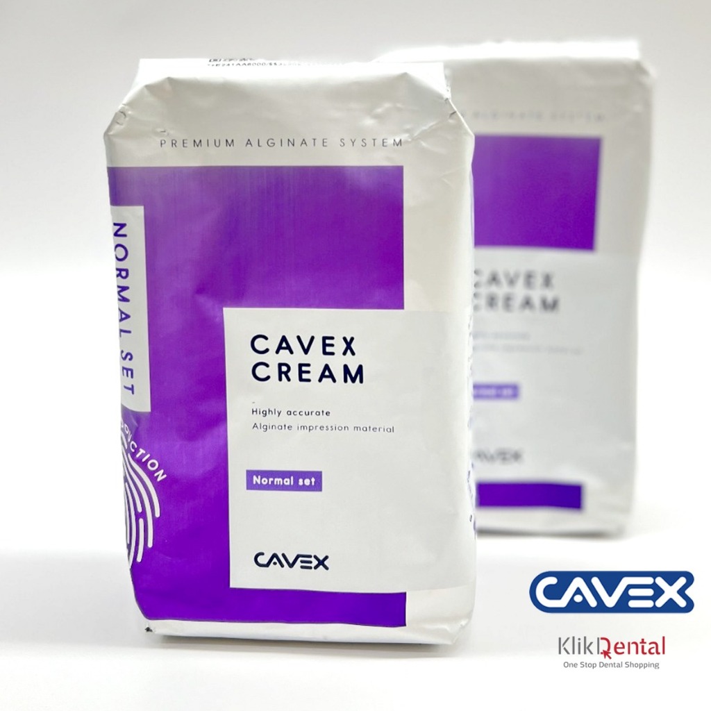 Jual KLIK DENTAL Cavex Cream Alginate 500gr | Shopee Indonesia