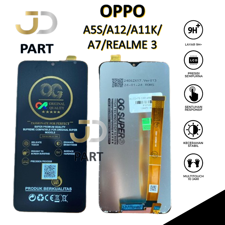 Jual LCD TOUCHSCREEN OPPO A5S - OPPO A7 - OPPO A12 A11K - REALME 3 LCD ...