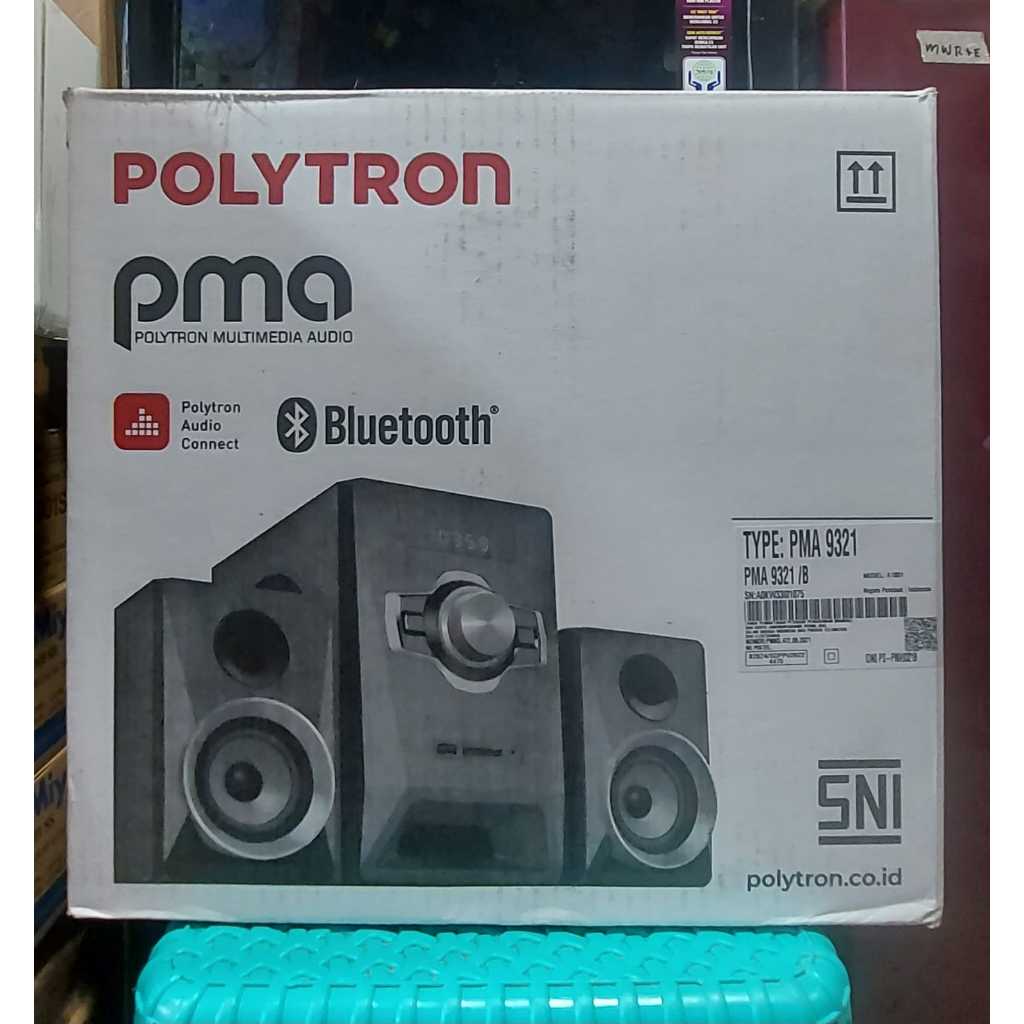 Jual Speaker Polytron Multimedia Speaker PMA 9321 / B | Shopee Indonesia