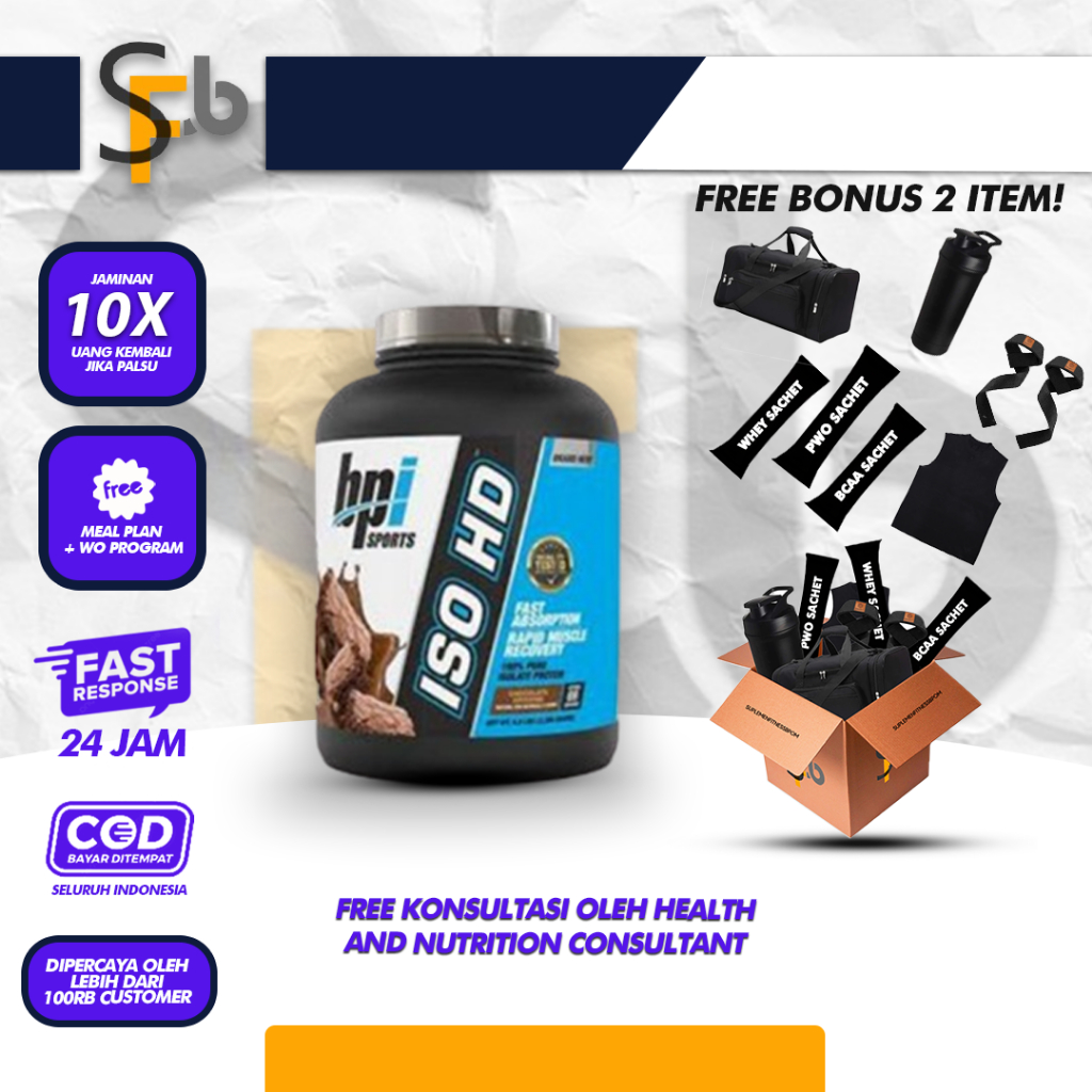 Jual BPI SPORT ISO HD 5 Lbs 2250 Gram | Shopee Indonesia