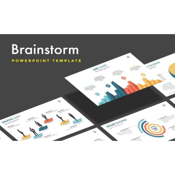 Jual Unik Presentasi Template Berkualitas ppt Brainstorm Powerpoint ...