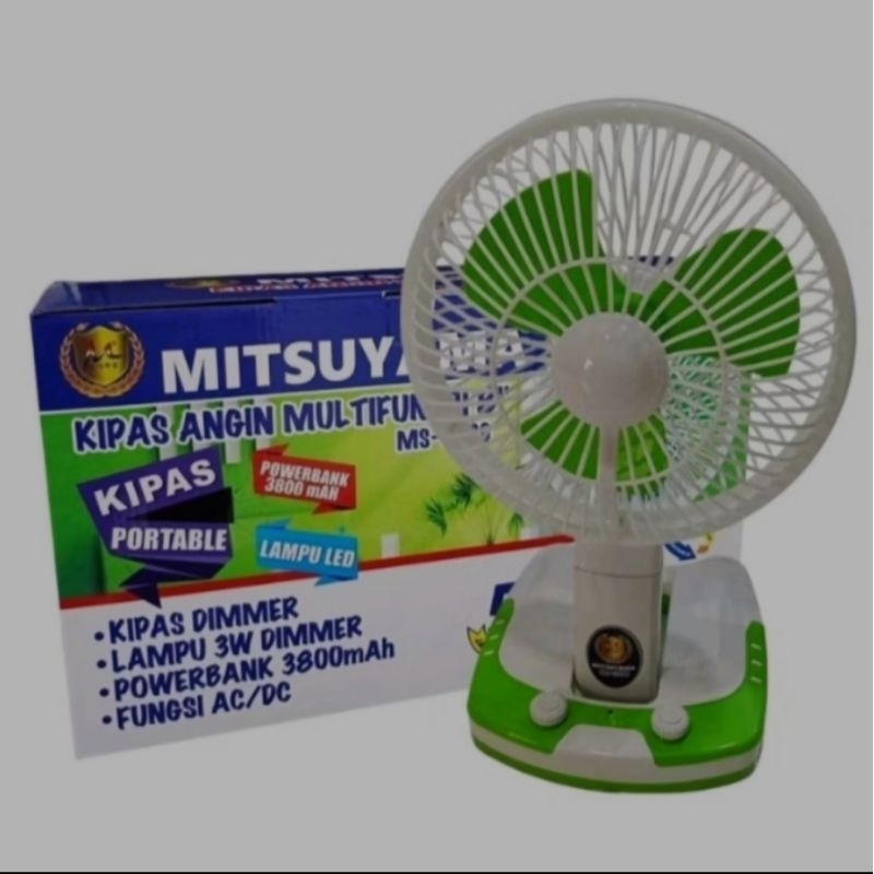 Jual kipas angin emergency portable multifungsi mitsuyama MS-5539 warna ...