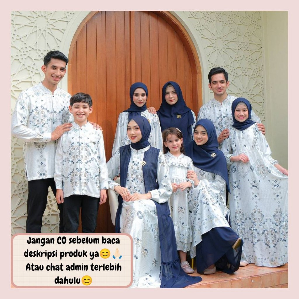 Jual OPEN PRE ORDER Kemala sarimbit by Hasnaliya family set lebaran ...