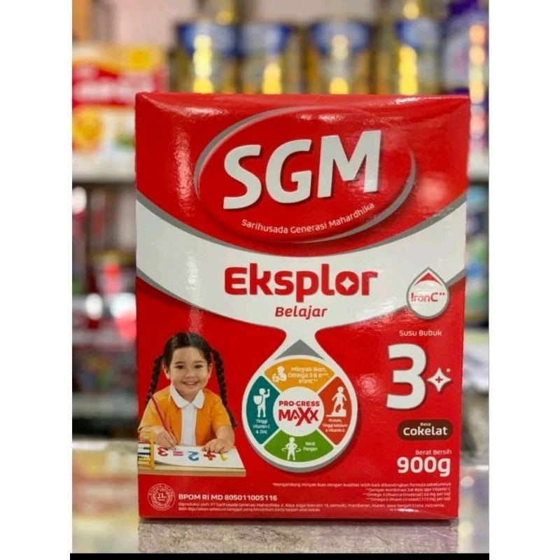 Jual SGM Explore 3+ 400gr 900gr rasa coklat | Shopee Indonesia