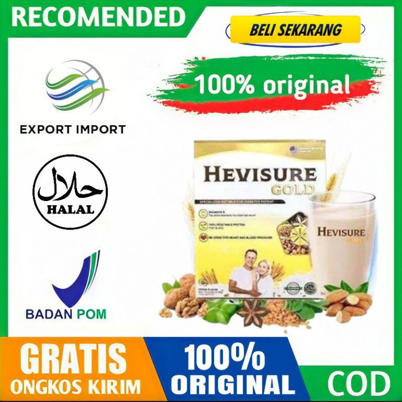 Jual HEVISURE GOLD MILK SUSU OBAT DIABETES KENCING MANIS INSULIN ...