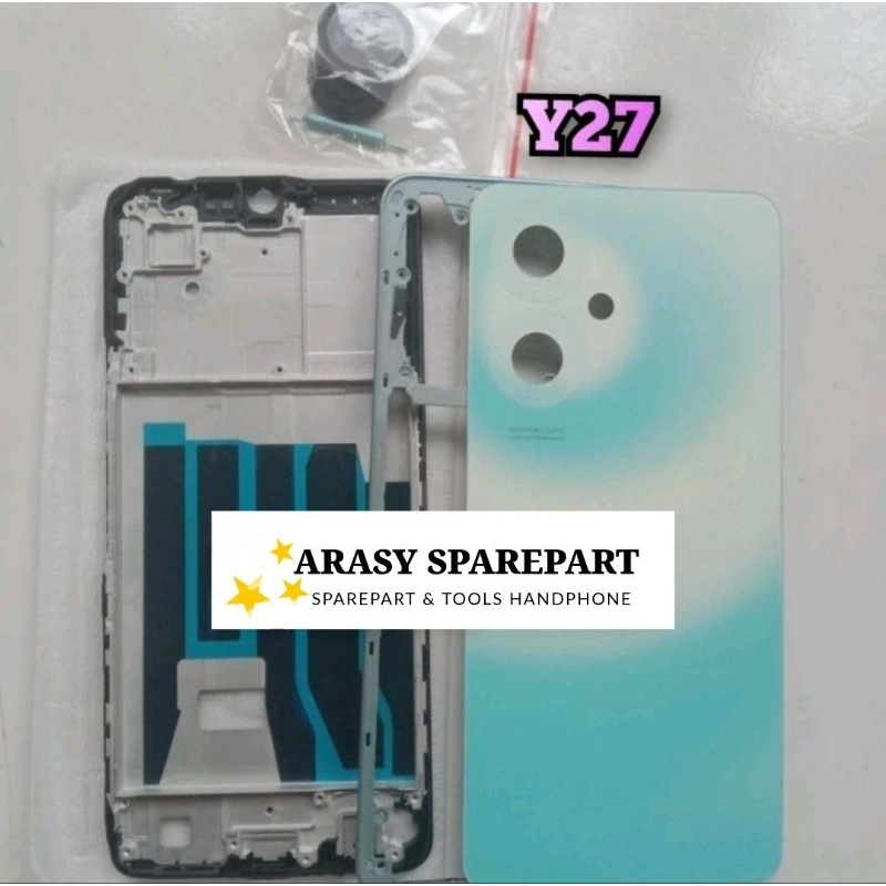 Jual Kesing Casing Housing Fullset Vivo Y27 4g Lengkap 3 Bagian Tulang ...