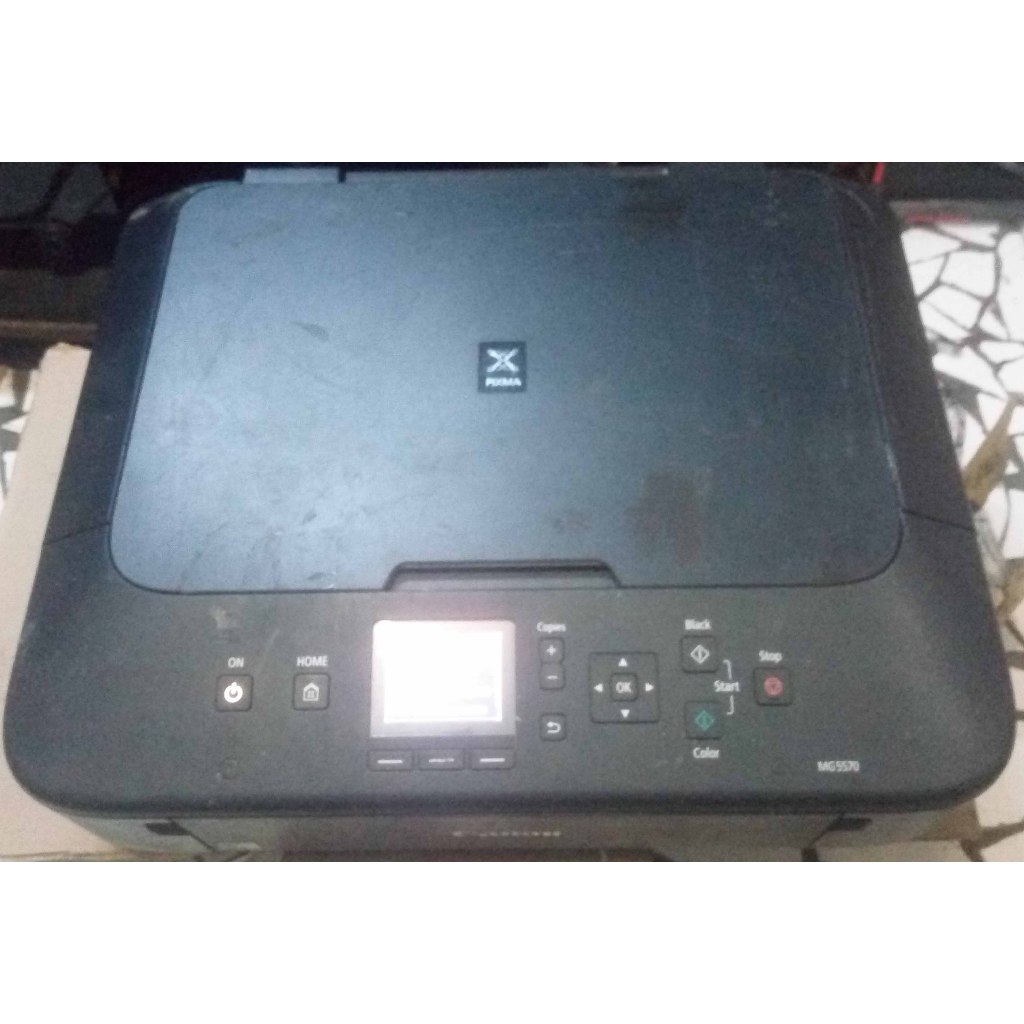 Jual printer canon pixma MG5570 konsdisi rusak error B200 buat ...