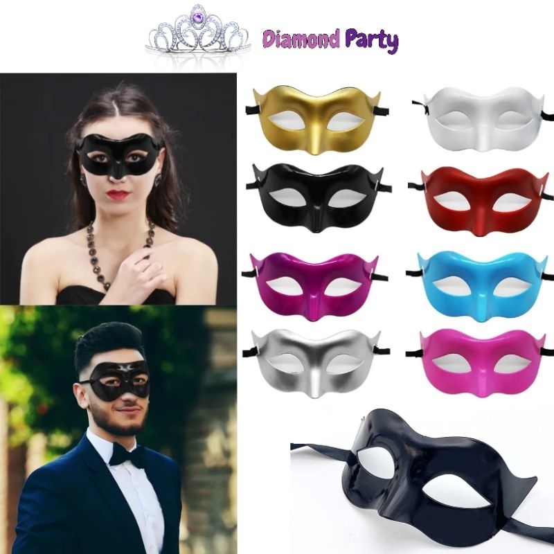 Jual Topeng mata masquerade setengah wajah / Topeng Pesta / Topeng ...