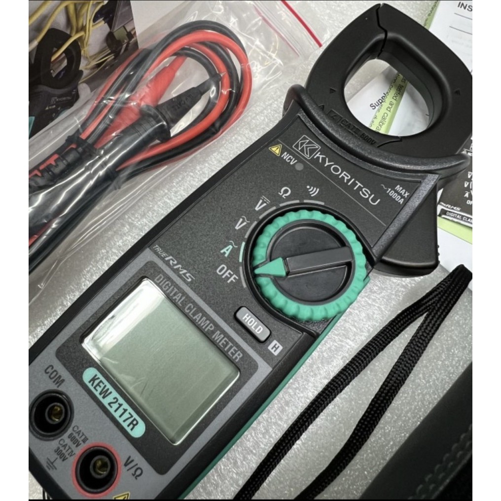Jual Kyoritsu 2117R Digital Clamp Meter Tang Ampere | Shopee Indonesia