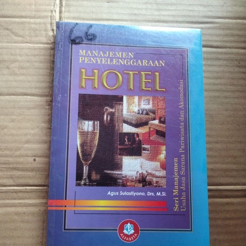 Jual Buku manajemen penyelenggaraan hotel Agus Sulistiyono | Shopee ...
