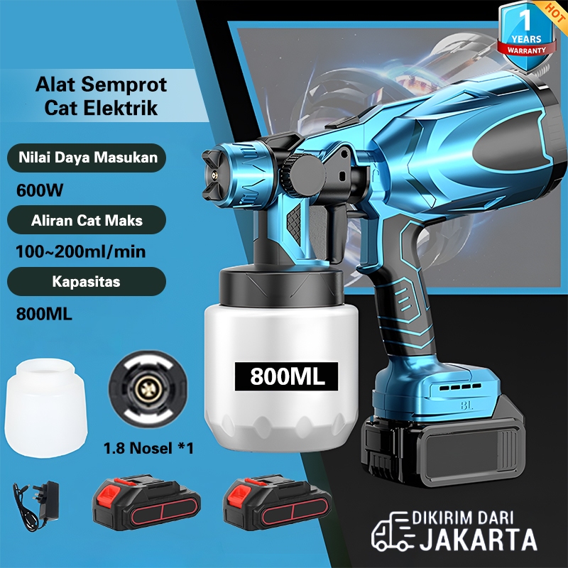 Jual 600W Mesin Semprot Cat Elektrik Nirkabel Berkekuatan /Mesin ...