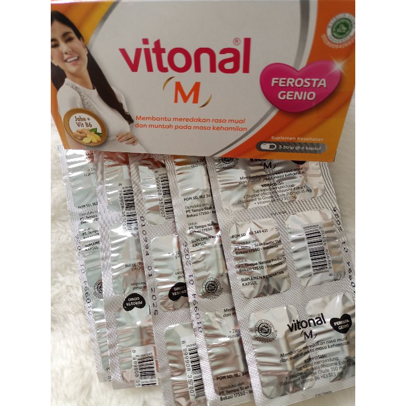 Jual VITONAL M ( per STRIP ) | Shopee Indonesia