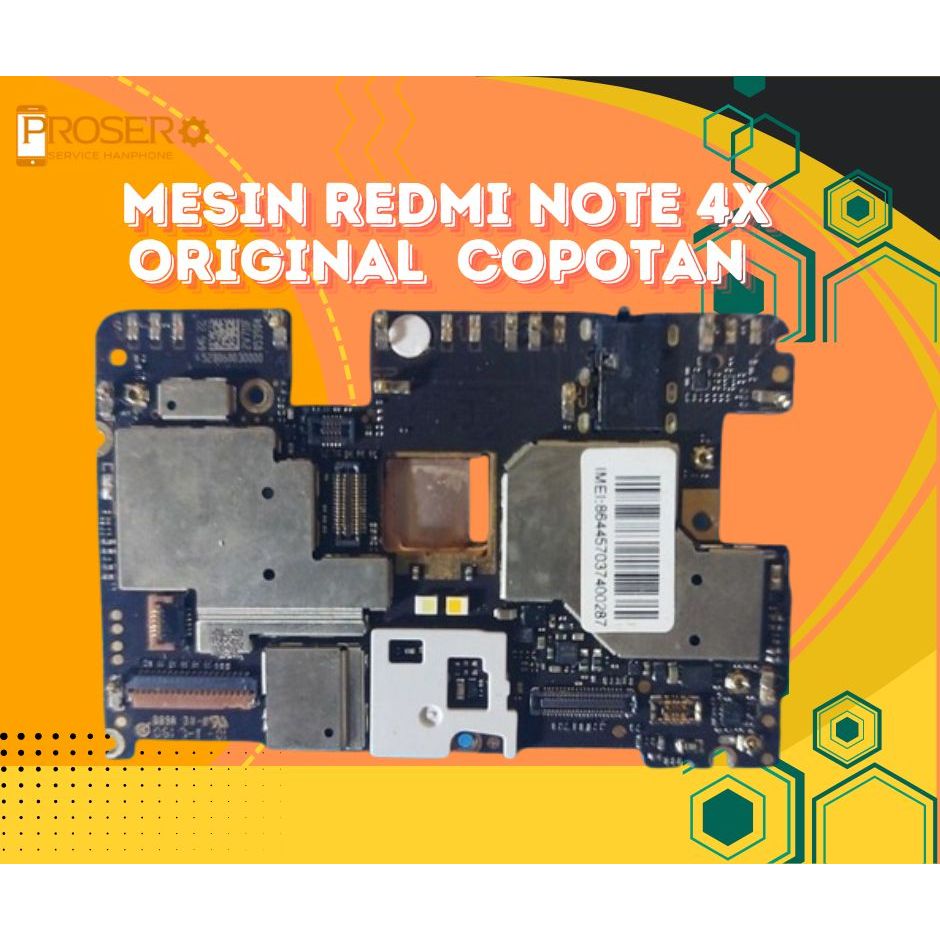 Jual Mesin Xiaomi Redmi Note 4x Mediatek NORMAL NO POLA PERAWAN ORI ...