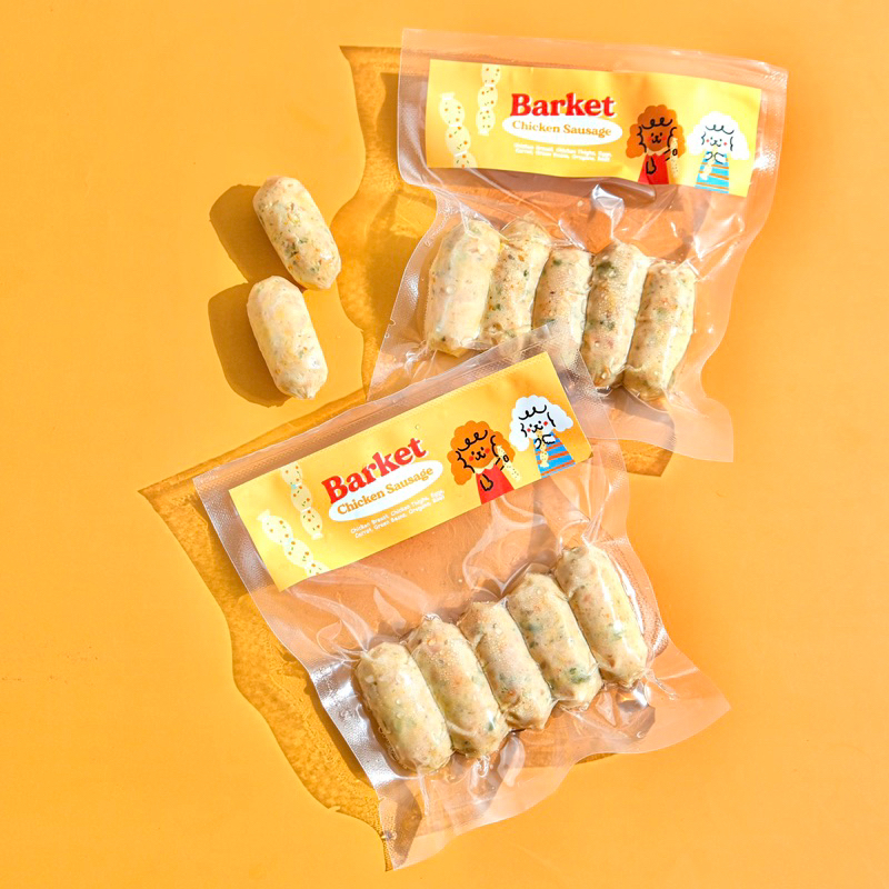 Jual Barket Mini Chicken Sausage | Sosis Ayam | Dog Treats & Toppers ...