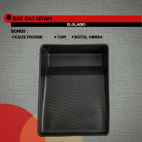 Jual Bak Cat Hitam Elgladio Original Bak Cat Roll Warna Hitam Terbaru ...