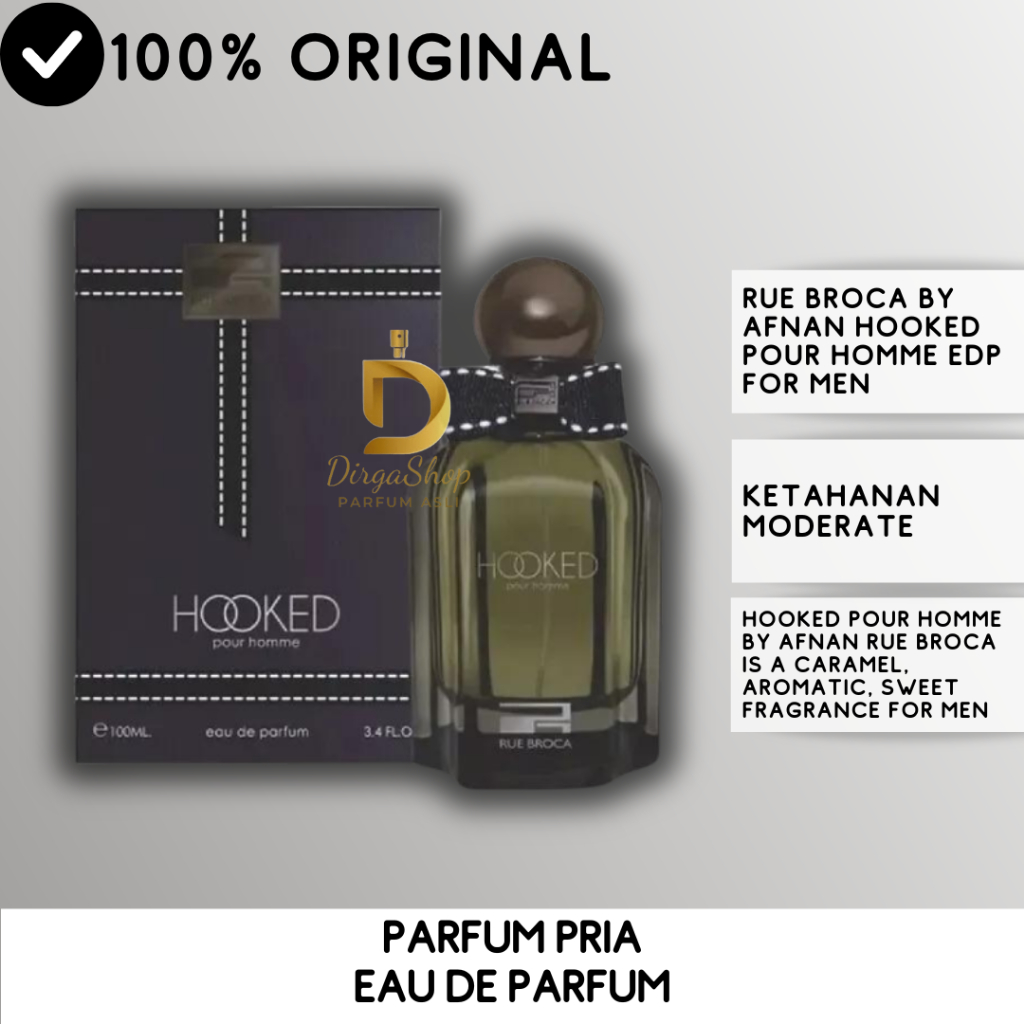 Jual Rue Broca by Afnan Hooked Pour Homme Eau de Parfum For Men ...