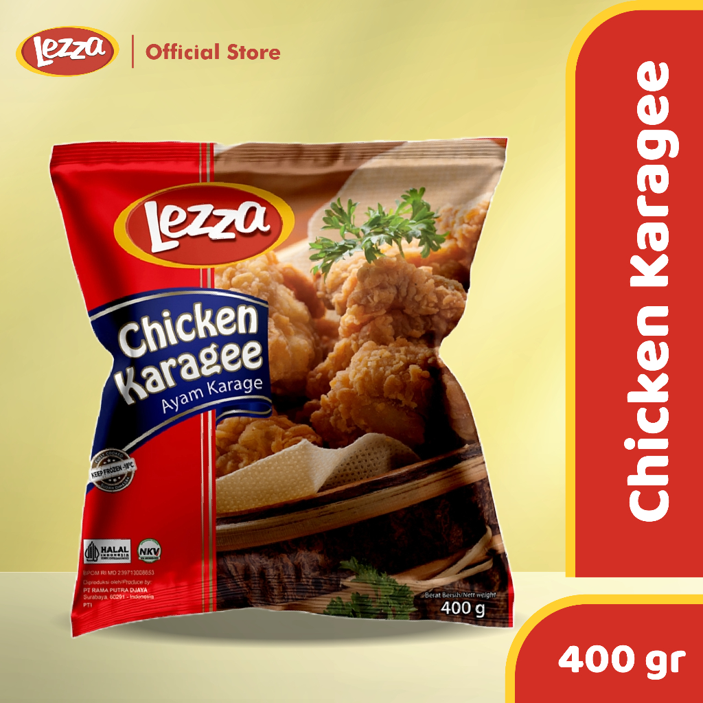 Jual LEZZA Chicken Karage Nugget Frozen 400 Gr | Shopee Indonesia