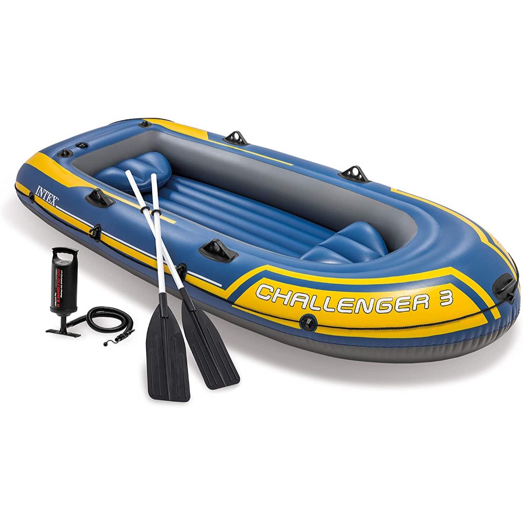 Jual Perahu Karet Challenger 3 Boat Set Inflatable Raft - INTEX 68370 ...
