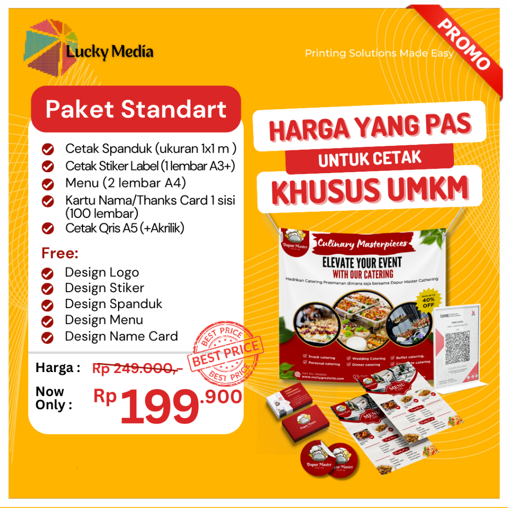 Jual [FREE DESIGN] Cetak Paket Standard Usaha UMKM Cetakan Spanduk ...