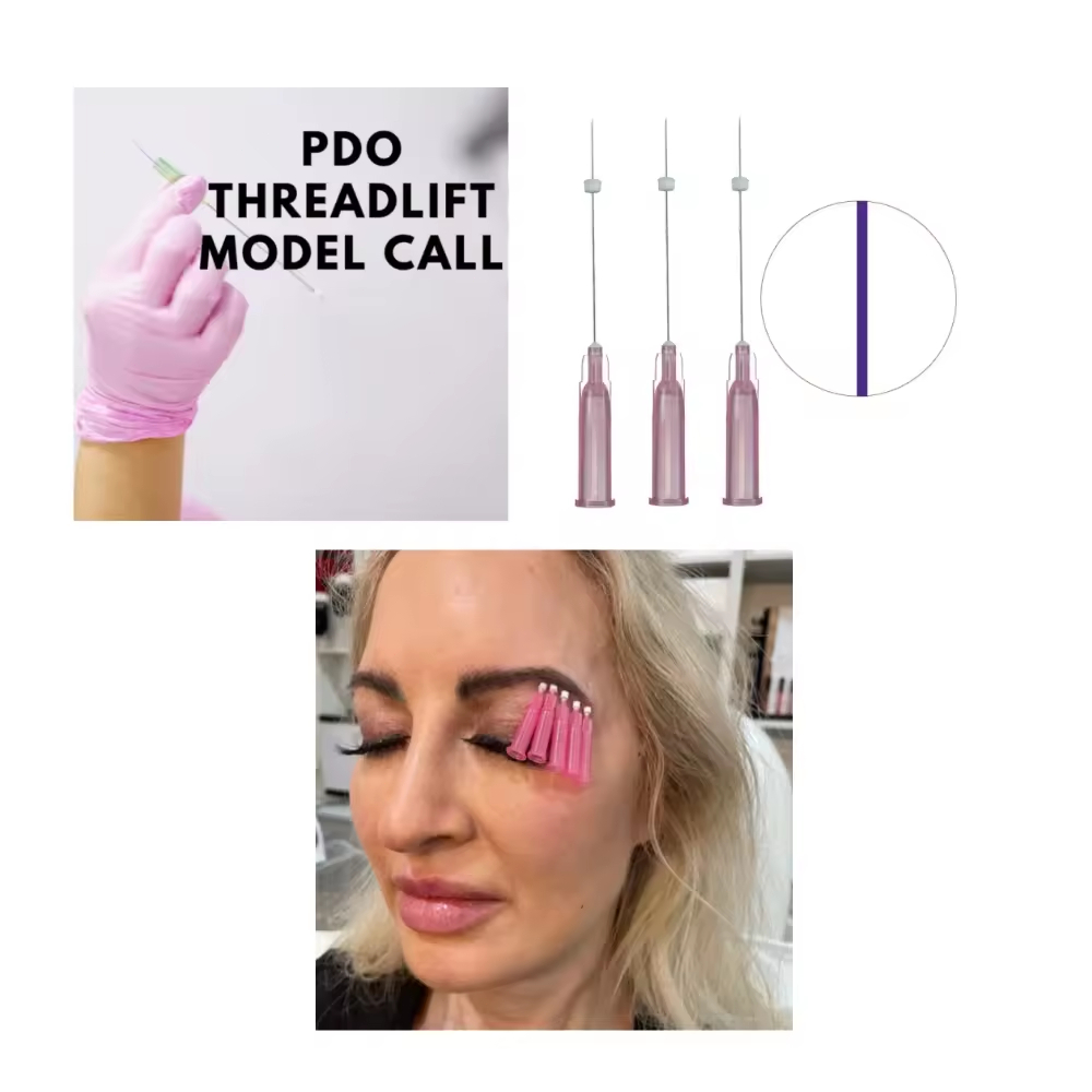 Jual MINEVA Mono Screw Thread Lift Benang Collagen Tanam Benang Wajah ...