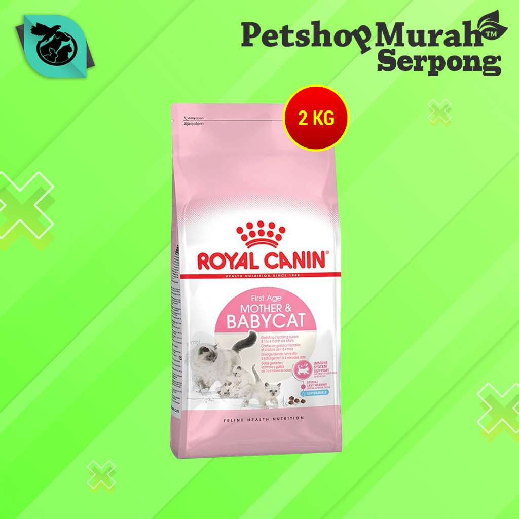 Jual Makanan Kucing Royal Canin Mother & Babycat 2 Kg Cat Food Ibu dan ...