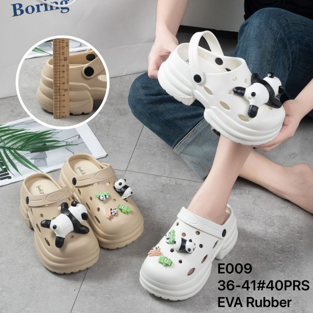 Jual Sandal Baim wanita fuji PANDA sendal kodok premium Import Trendy ...