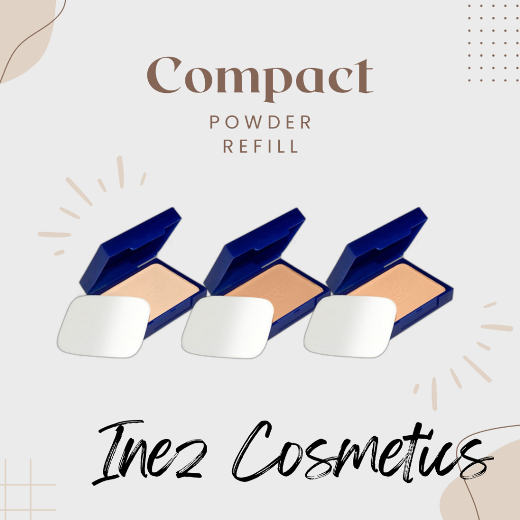 Jual COMPACT POWDER REFILL INEZ COSMETICS | Shopee Indonesia