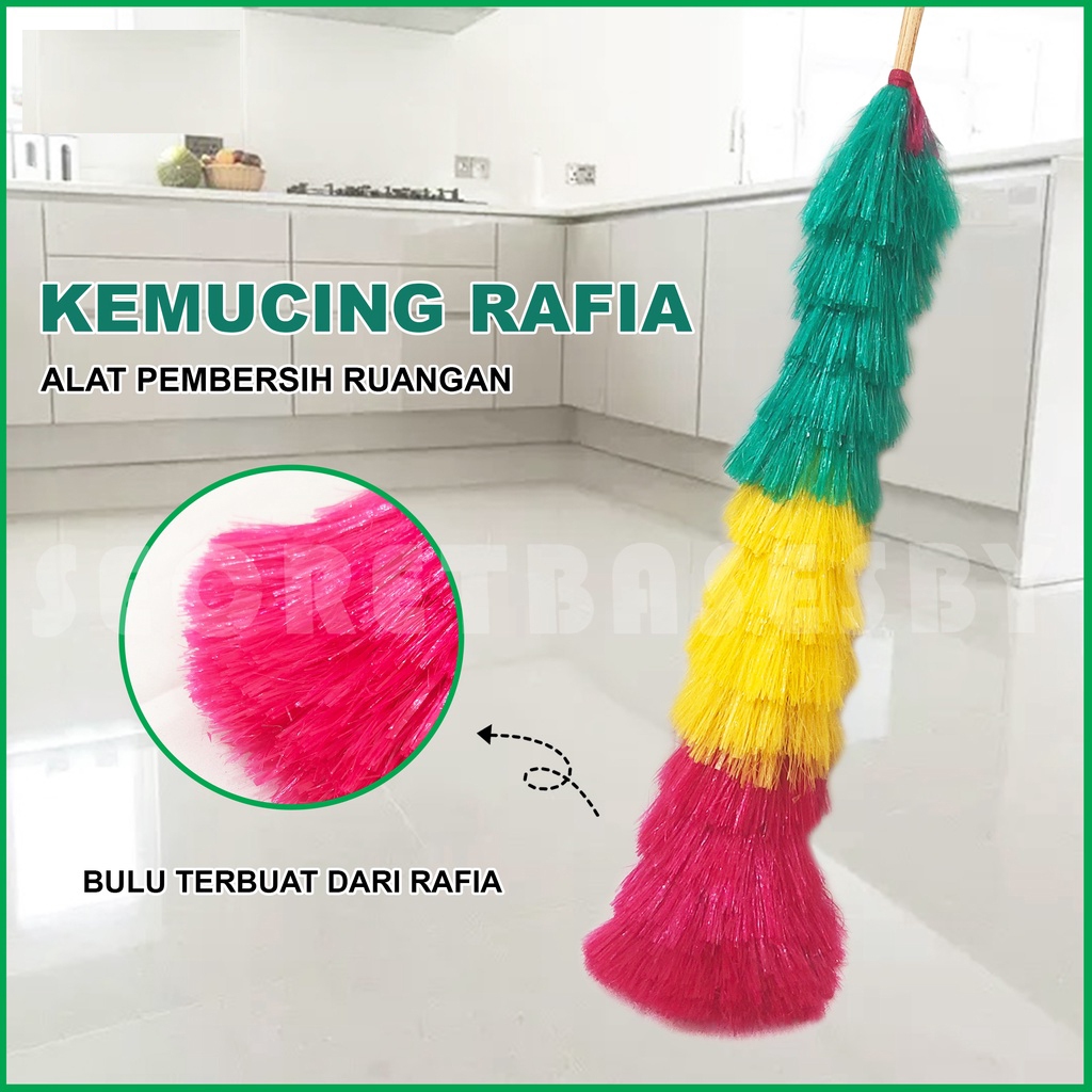 Jual Kemoceng Rafia Halus Panjang 60cm / Sulak Kemoceng / Sapu Bulu ...