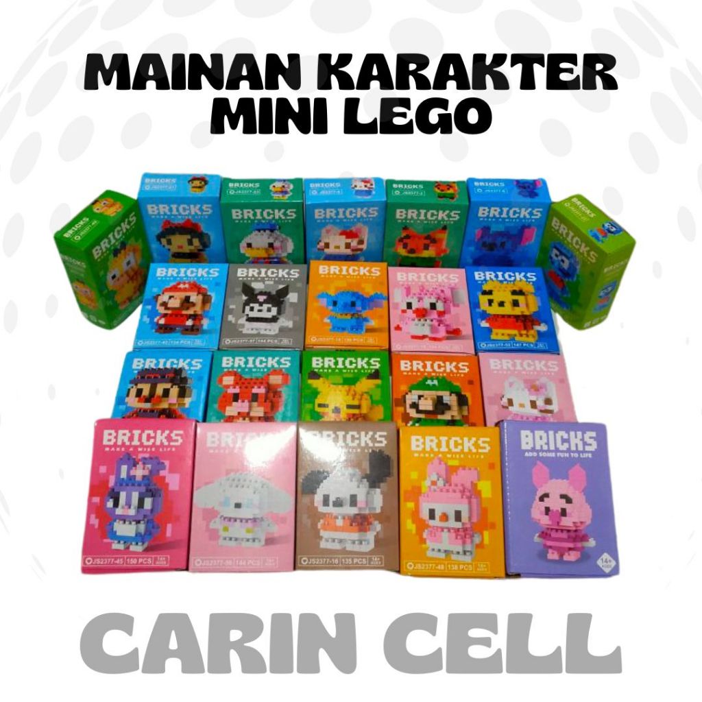 Jual LEGO MINI KARAKTER KARTUN MURAH | Shopee Indonesia