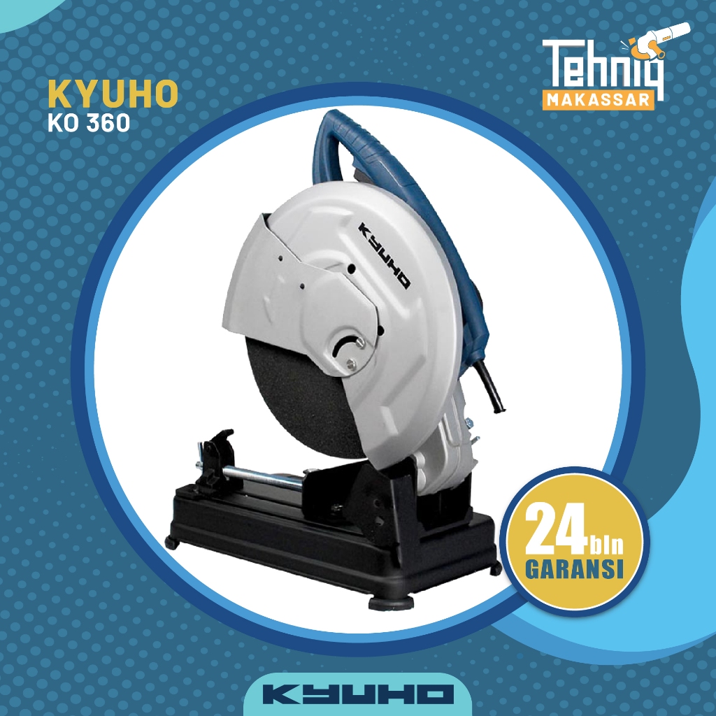 Jual KYUHO KO 360 Cut Off Machine With Cuting Wheel / Mesin Potong Besi ...