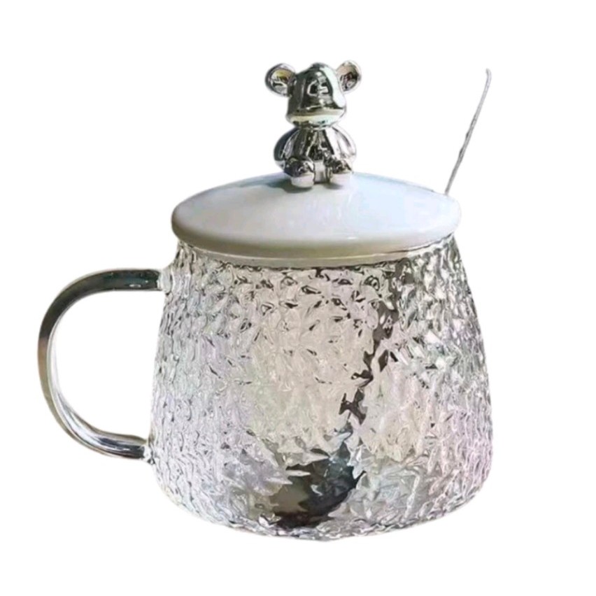 Jual (DOUBLE-BUBBLEWRAP) MUG / GELAS / CANGKIR KACA TUTUP BERUANG ...