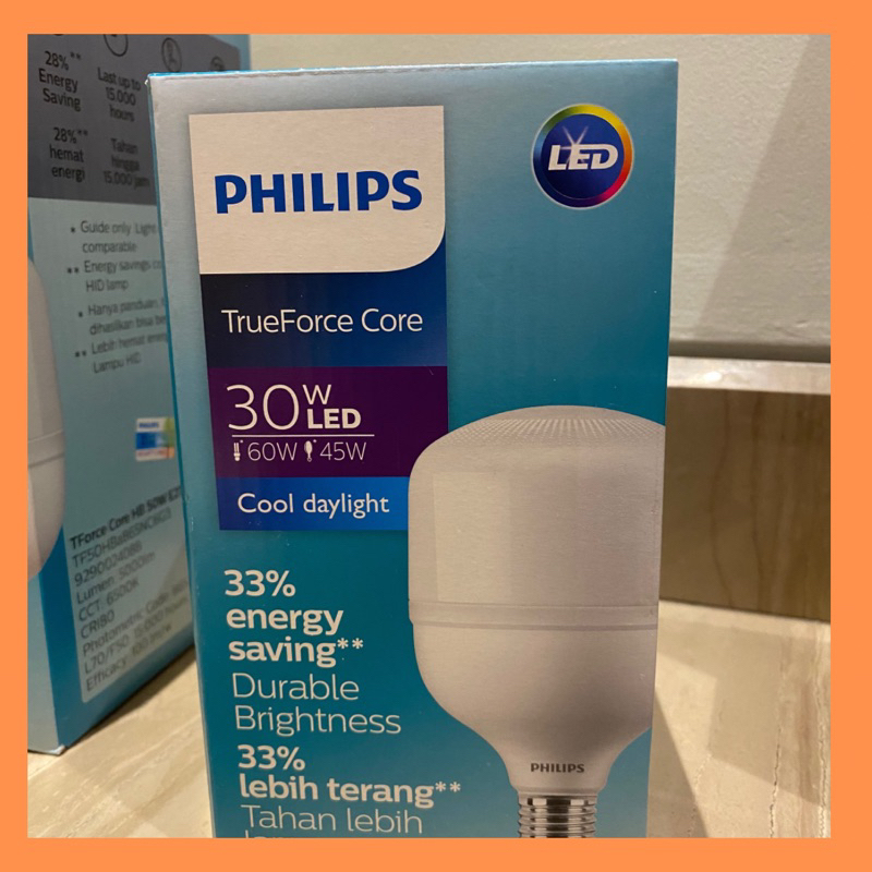 Jual Philips LED True Force TForce 30W Cooldaylight E27 | Shopee Indonesia