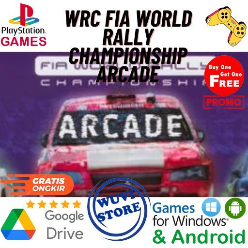 Jual Game PC WRC FIA World Rally Championship Arcade PS1 | Bisa Main di ...