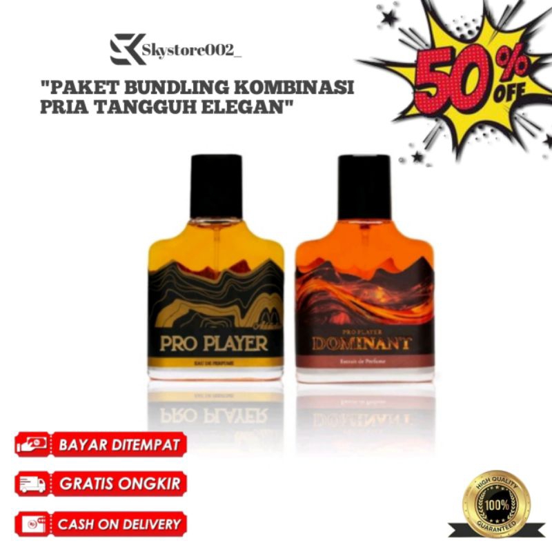 Jual PROMO PAKET BUNDLING VIRAL!!! PARFUM SCAN PRO PLAYER + DOMINANT ...