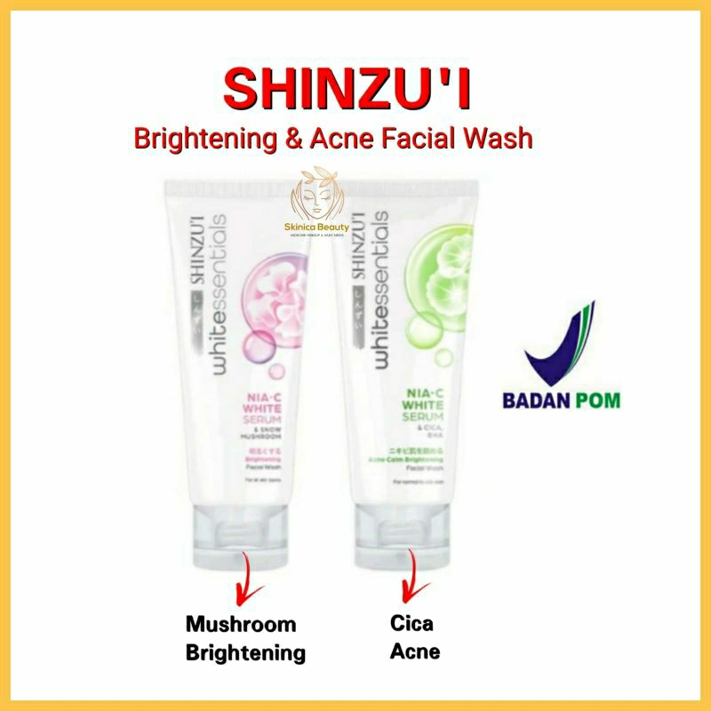 Jual SHINZUI Shinzu'i WHITEssentials Cica Acne Snow Mushroom ...