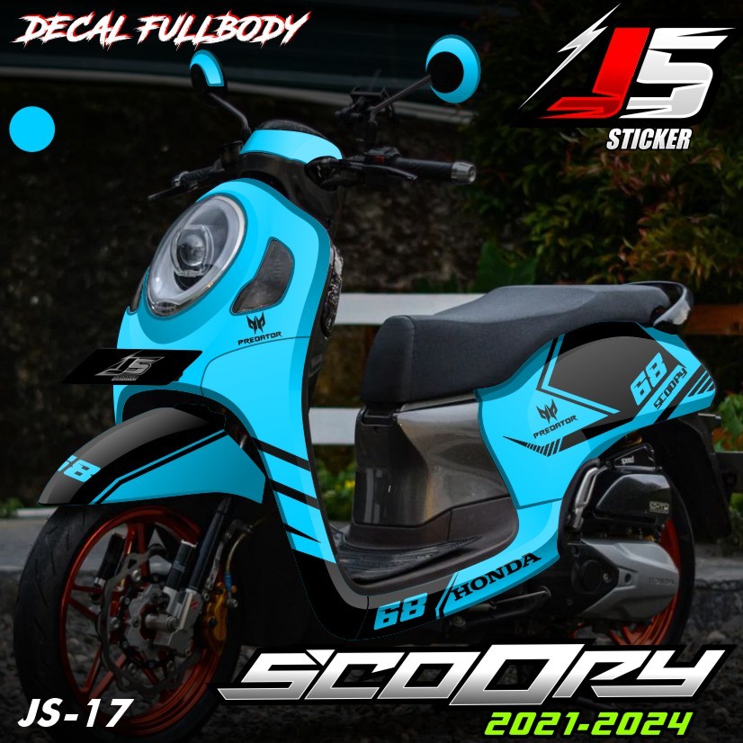 Jual (COD) TERBARU Decal Stiker All New Scoopy 2021 2022 2023 Fullbody ...