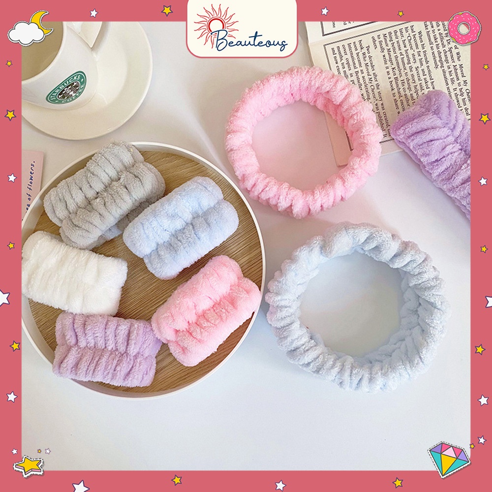 Jual Handuk Gelang Tangan Headband Cuci Muka Bando Makeup Ikat Kepala ...